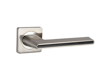 Дверные ручки S-Locked A-180 SN/cp/BL круг (20)